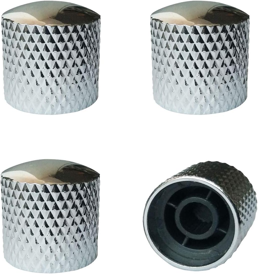 Amazon.com: 6mm Metric Metal Dome Control Knob | Volume Tone Control ...