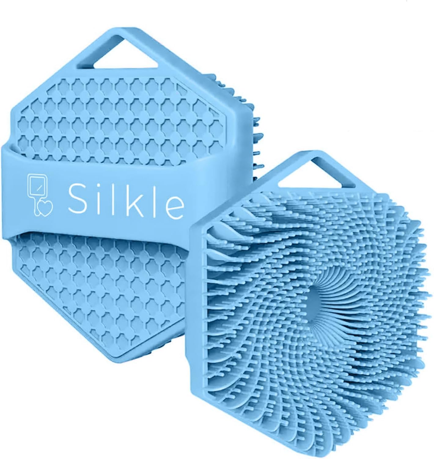 Amazon.com : SILKLE Silicone Body Scrubber - Exfoliating Bath Brush and ...