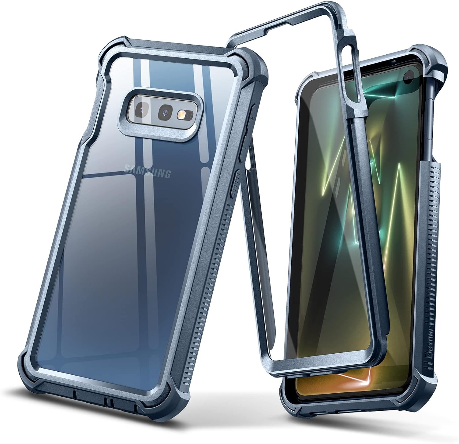 Amazon.com: Dexnor Galaxy S10E Case with Built-in Screen Protector ...