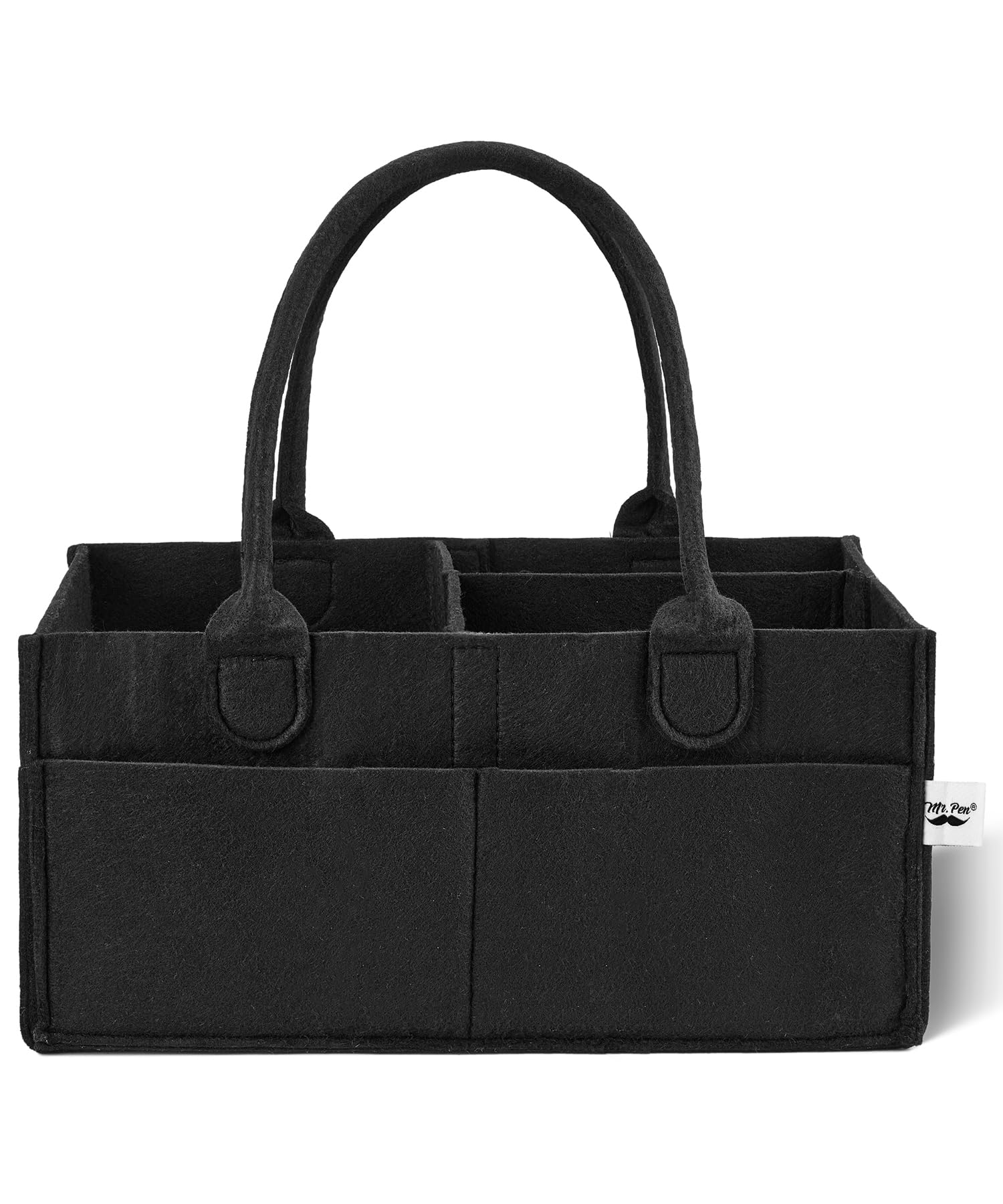 Amazon.com: Mr. Pen- Baby Diaper Caddy Organizer, Black, Diaper ...