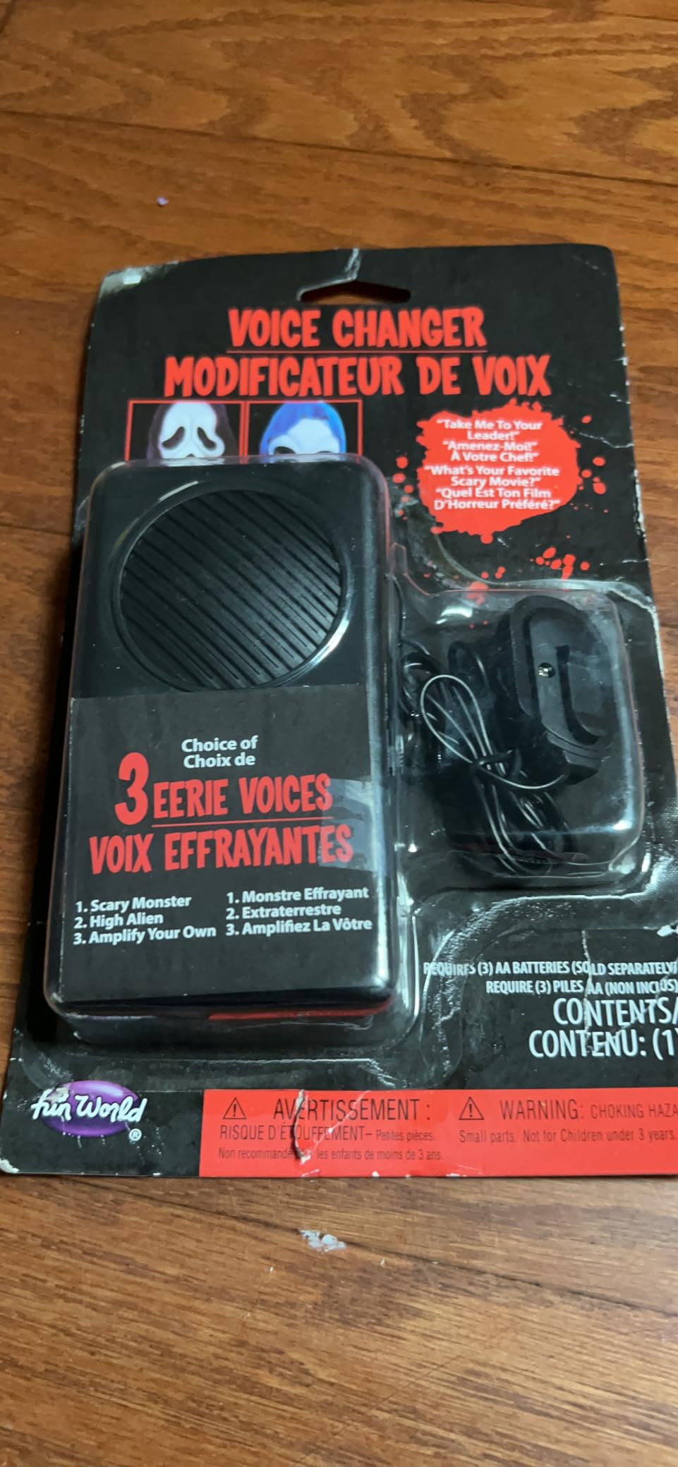 Amazon.com: Cambiador de voz Ghostface como se ve en la película Scream ...