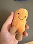 Jellycat Amuseable Bean - L: 5 cm x l: 7 cm x h: 12 cm : Amazon.co.uk ...