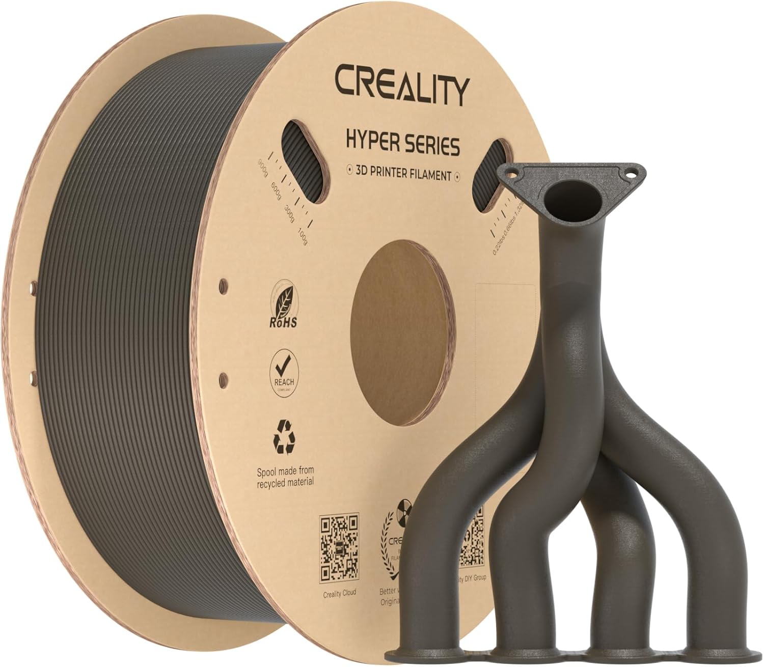 Brandclub - Creality Carbon Fiber Filament 1.75mm for K1C, 3D Printer ...