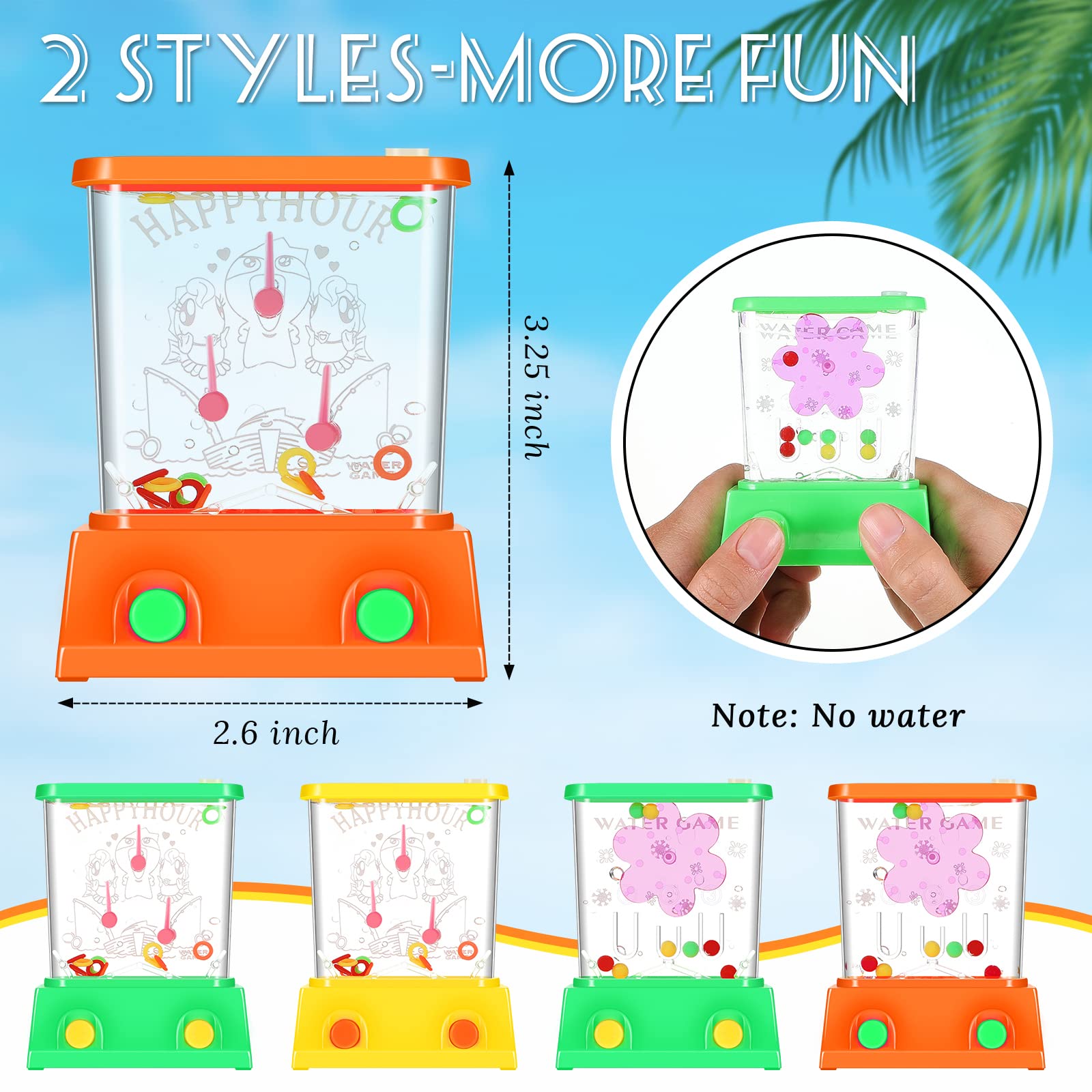 Snapklik.com : Gejoy 4 Pieces Water Games Handheld Christmas Stocking ...