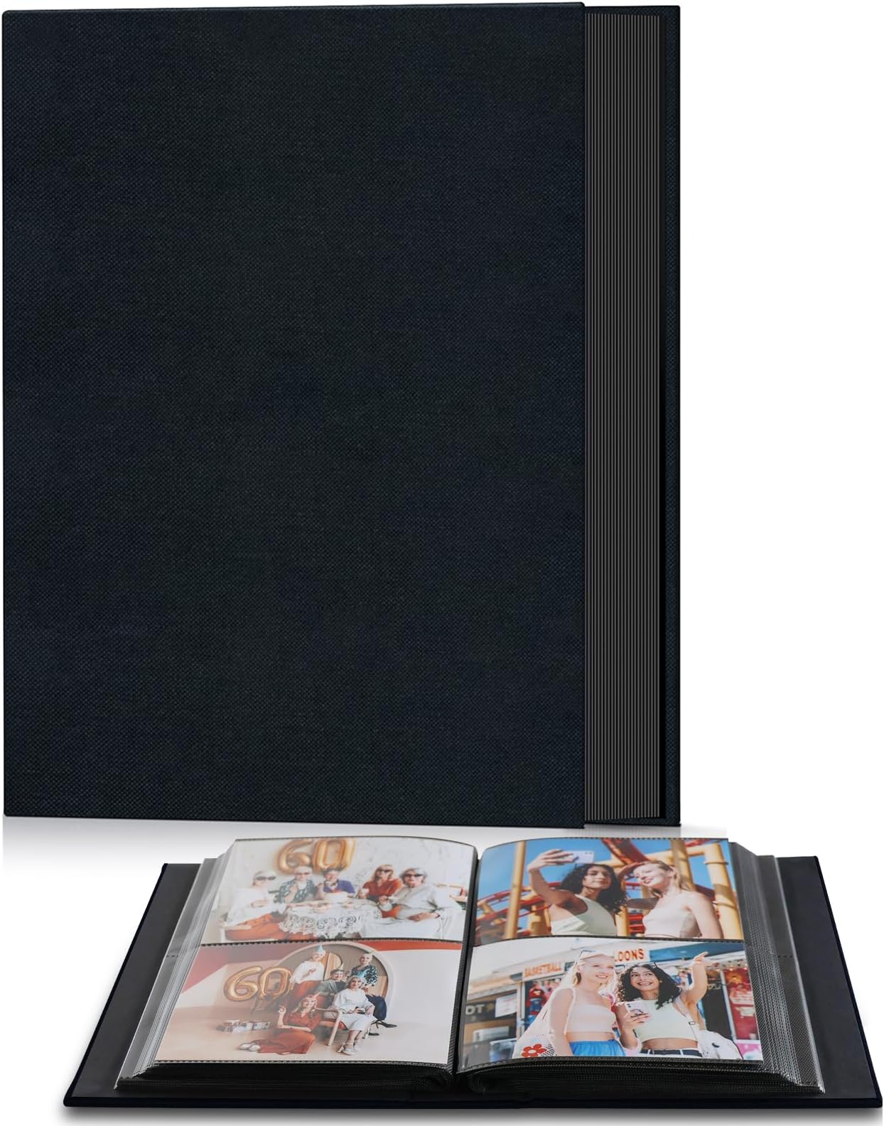 Amazon.com: Pioneer Photo Albums STC-504 Navy Blue Photo Album, 504 ...