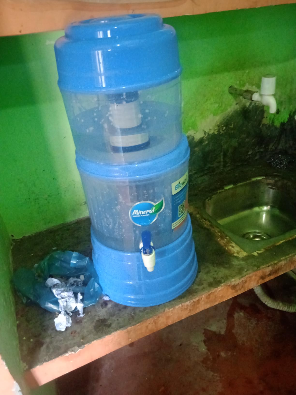 BIOWAY 14L Gravity Water Purifier - Ceramic Technology Based Non ...