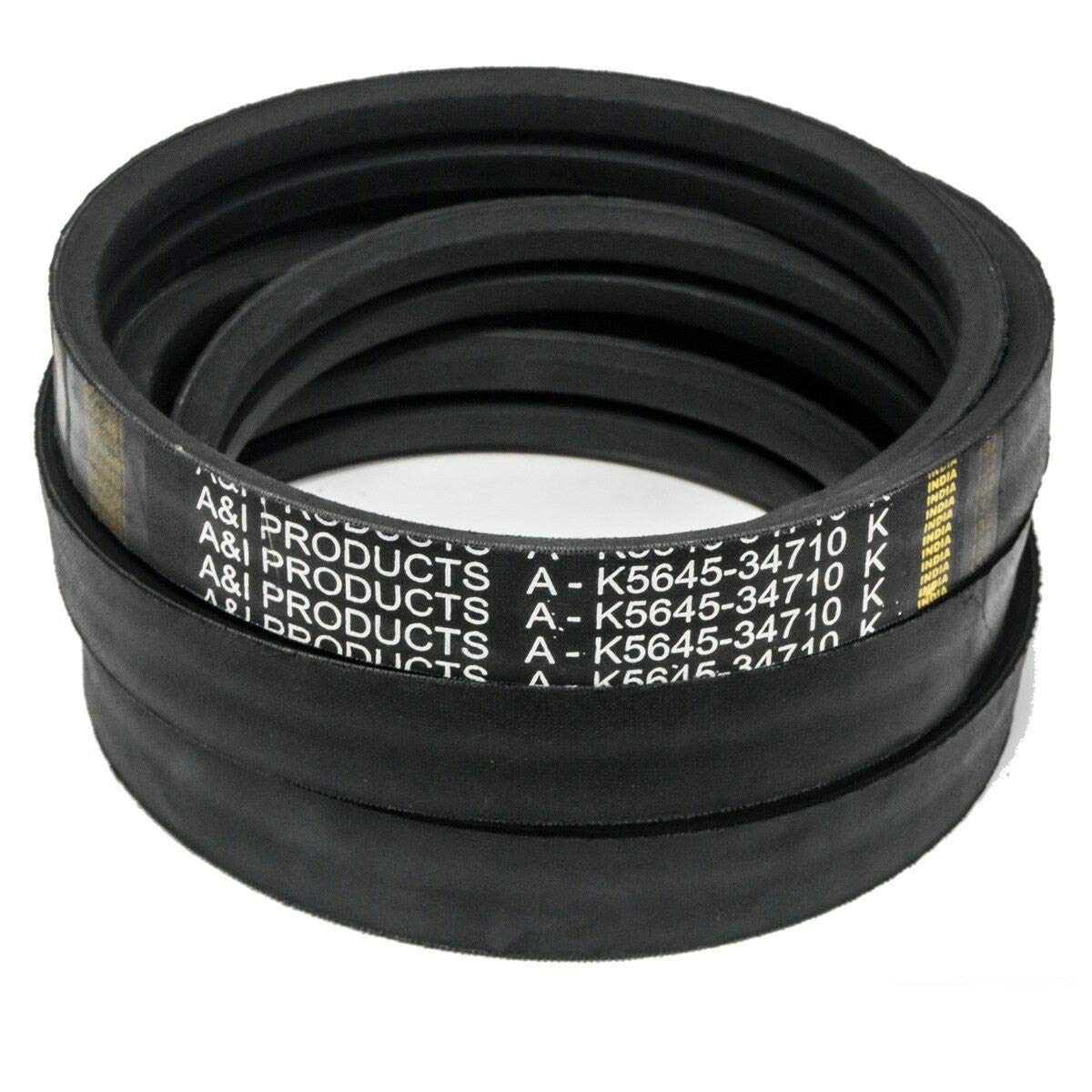 Amazon.com: (New Part) K5645-34710 Aramid Deck Belt for Compatible with ...