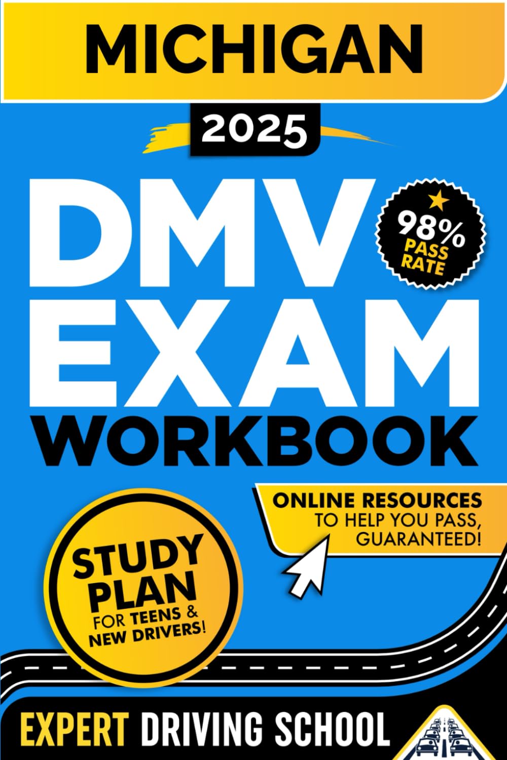 Michigan DMV Exam Workbook: 400+ Practice Questions to Navigate Your ...