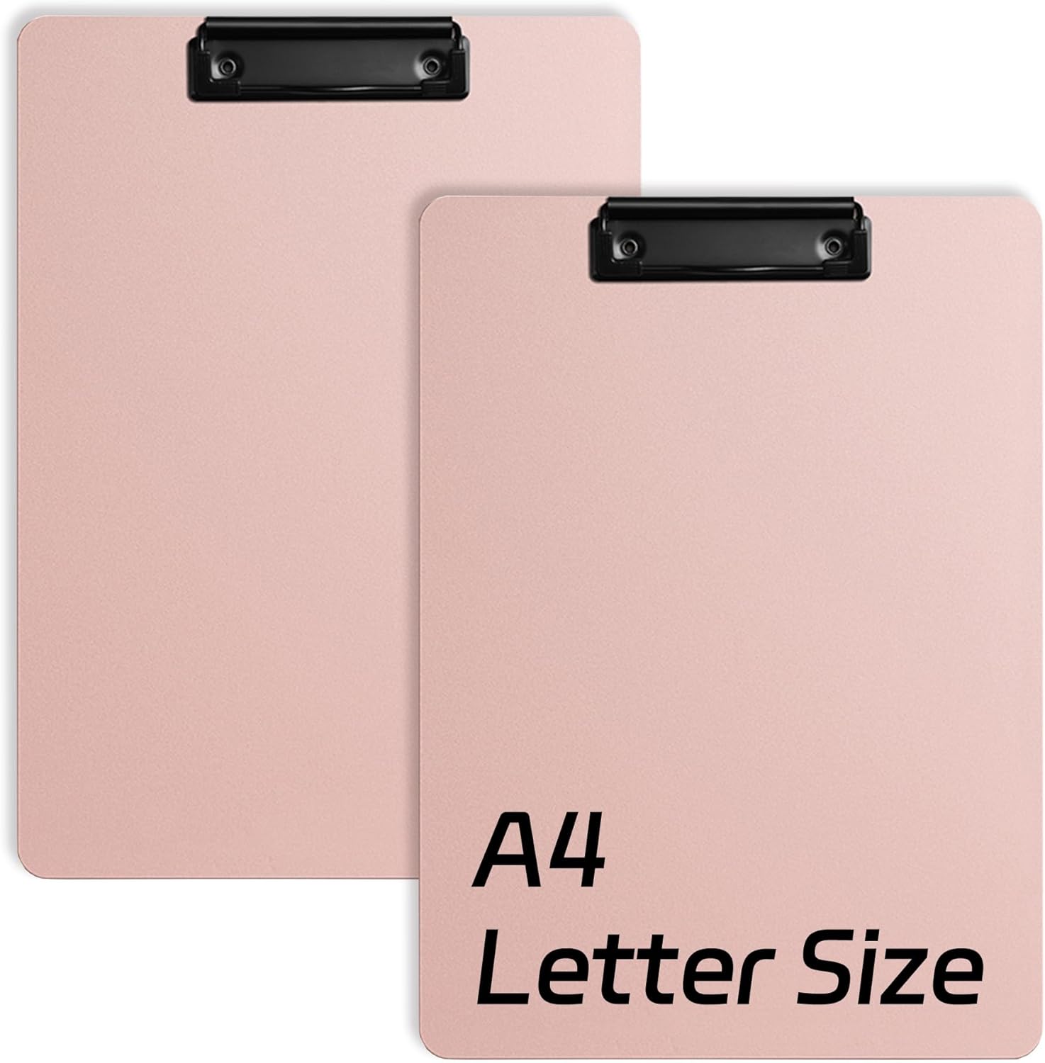 Amazon.com : [2 Pack] Plastic Clipboards, Letter A4 Size Clipboard ...