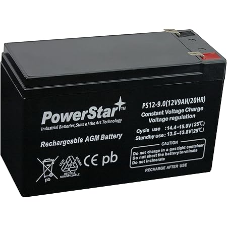Amazon.com: AJC Vision CP1290 12V 9Ah UPS Battery - This is an Brand ...