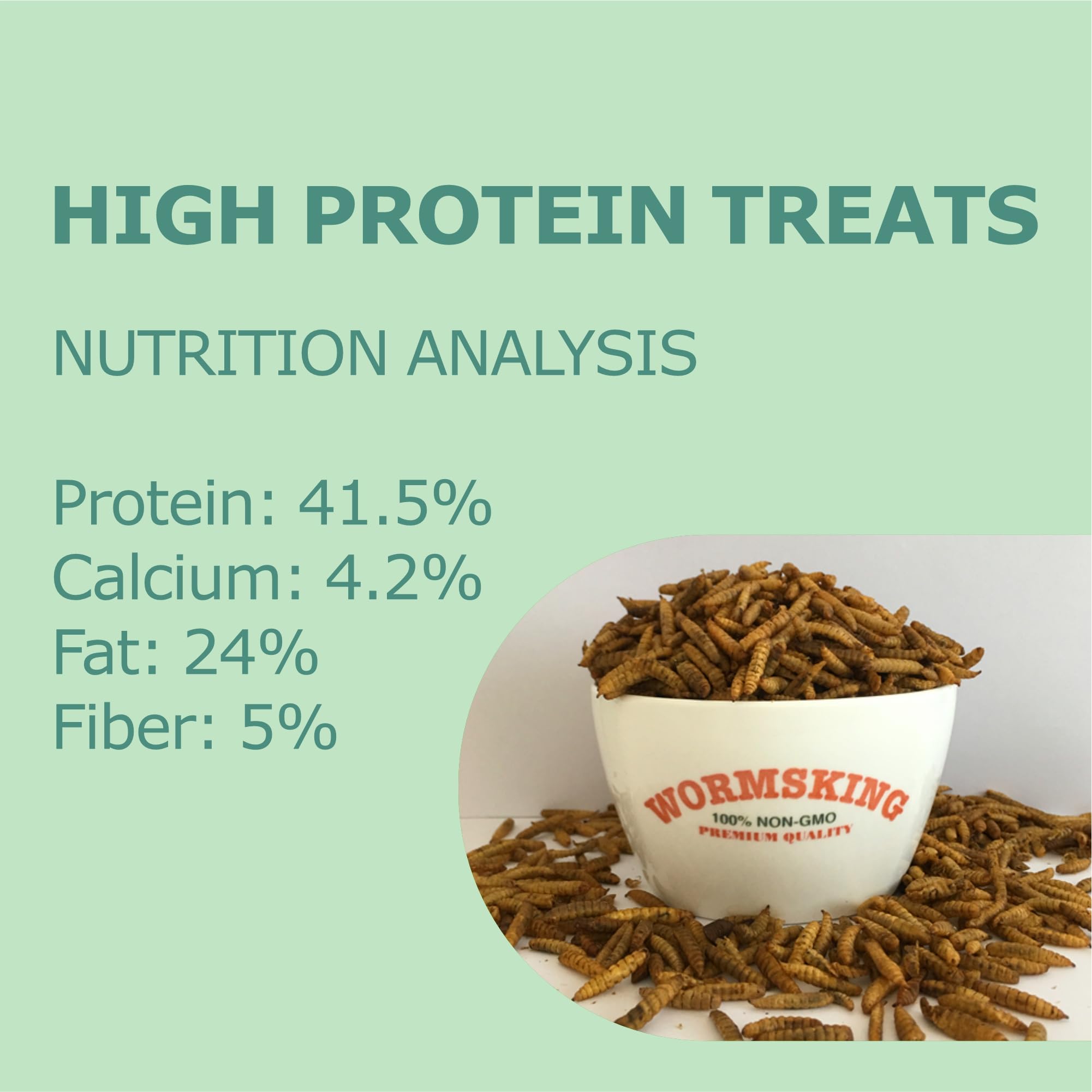 Snapklik.com : 2LB Dried Black Soldier Fly Larvae, More Calcium Than ...