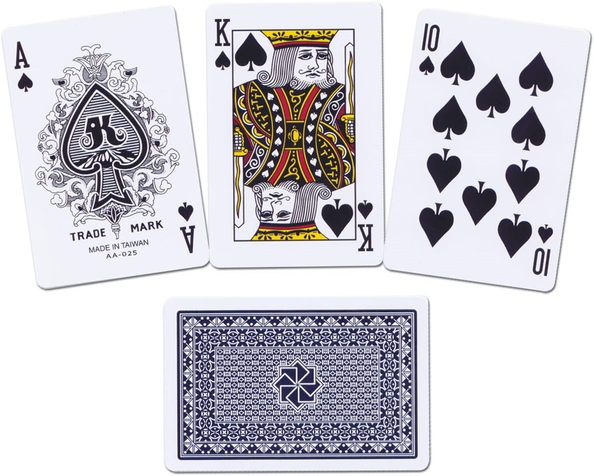 Amazon.com: Plastic Bridge Size Playing Cards : Toys & Games