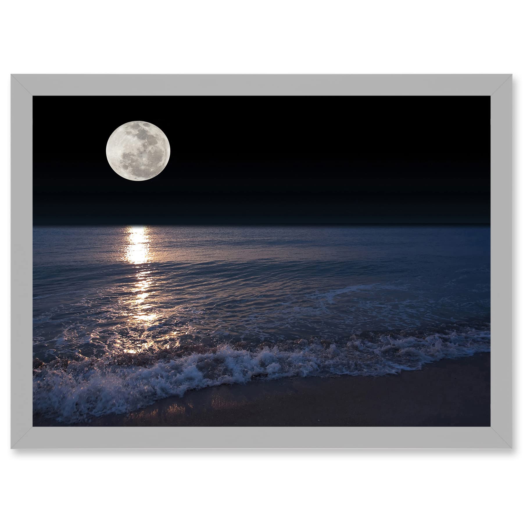 Ocean Tide Moon