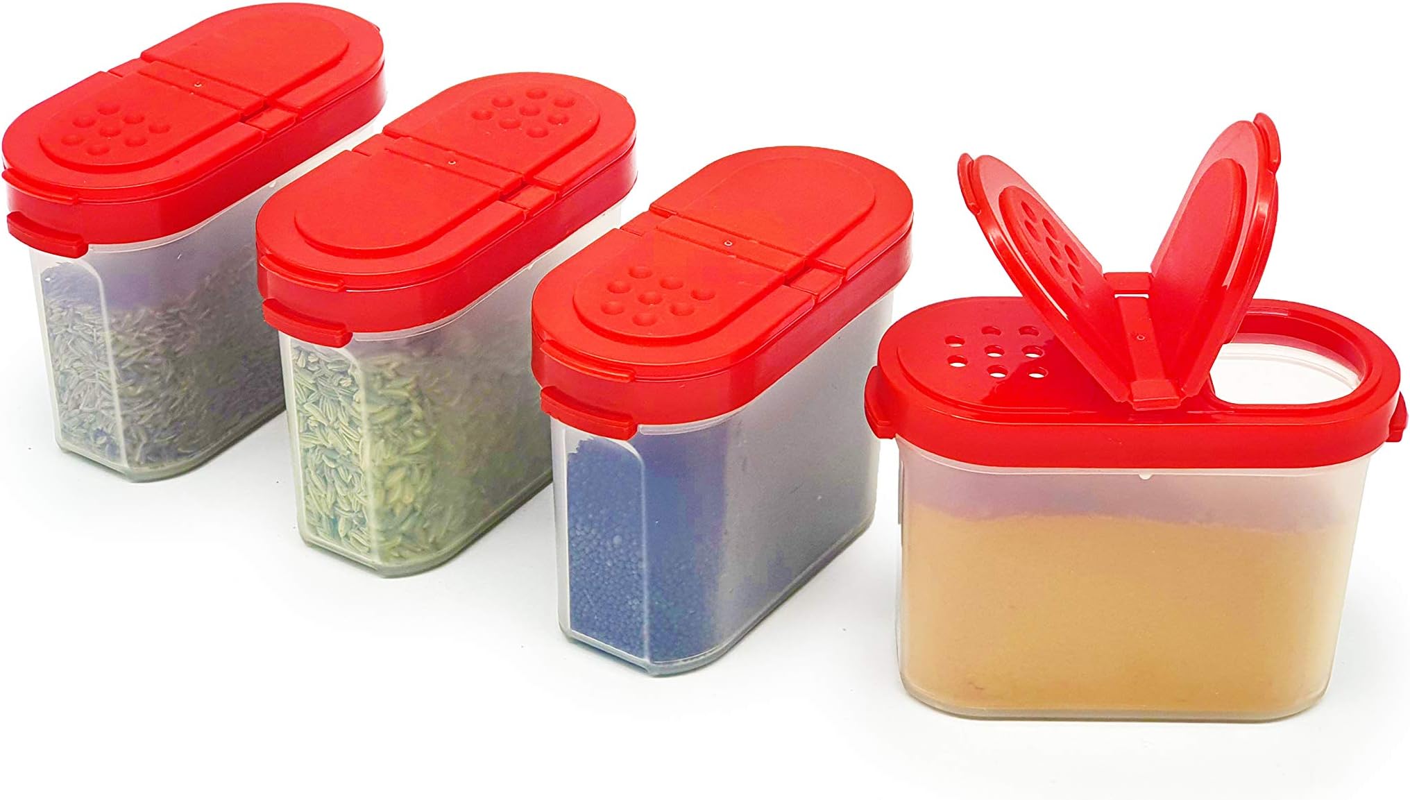 Mahaware Modular Wonder Spice Shaker and Sprinkler Set, 275ml, Set of 8 ...