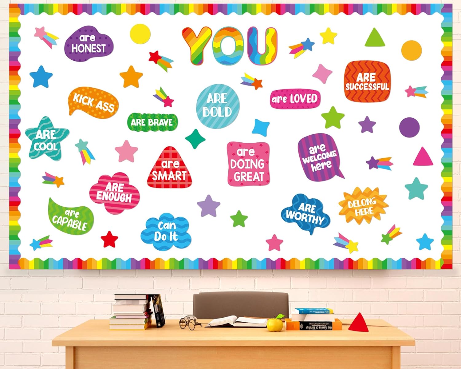 Amazon.com : Classroom Must Have Bulletin Board Signs Bright ...