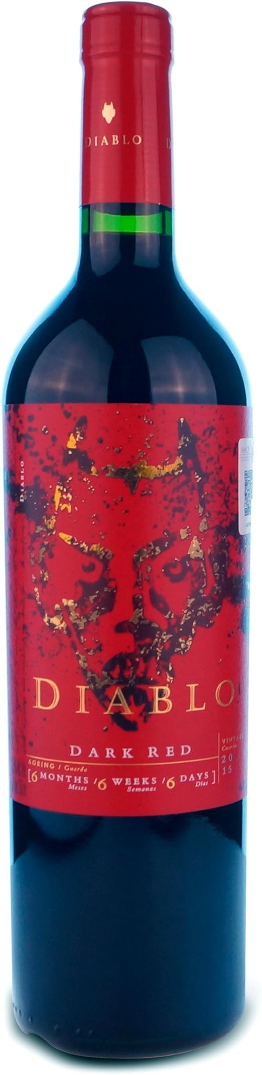 Red Wine - Chile Diablo Dark Red 75cl : Amazon.co.uk: Grocery