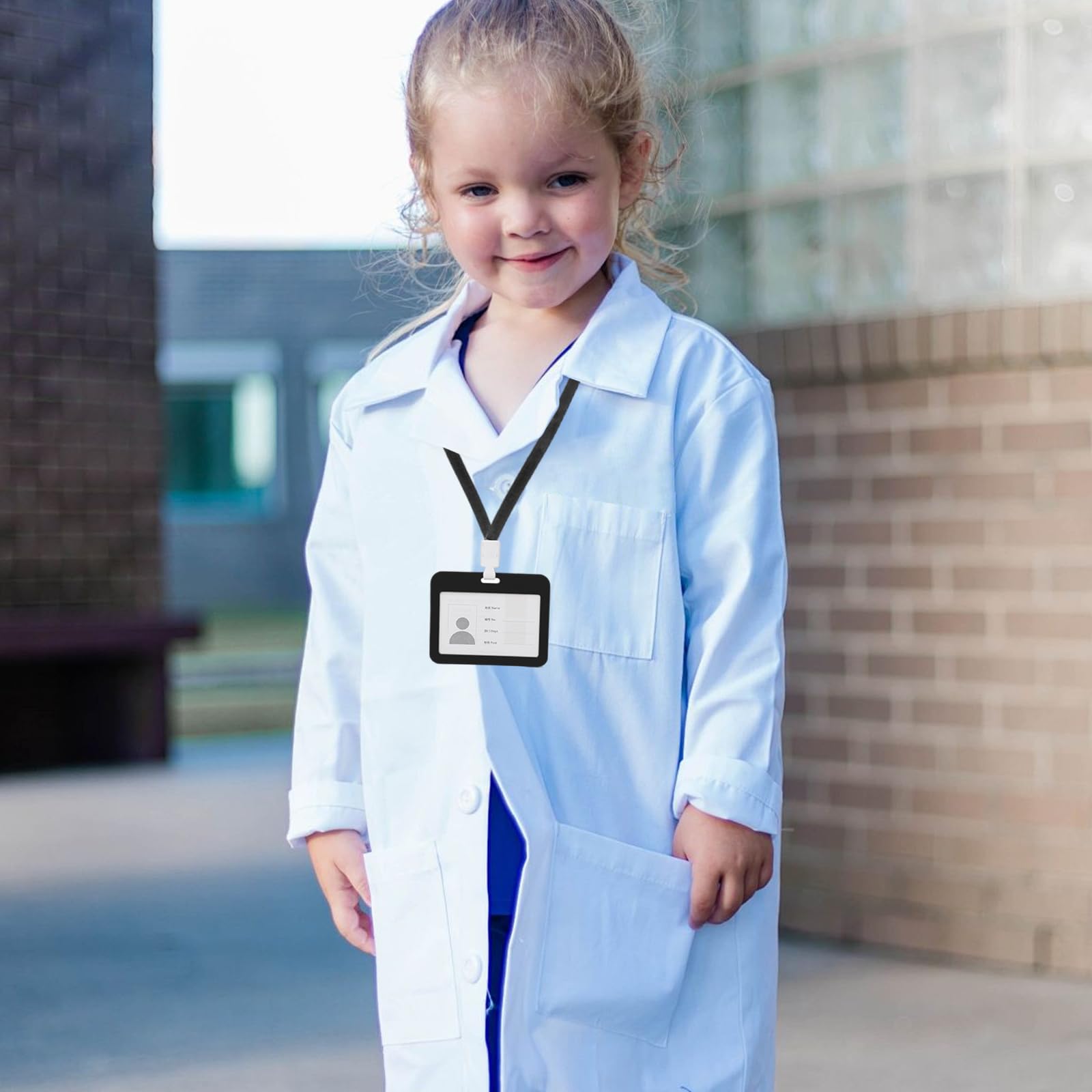 FUIPVGI 2 Pcs Kids Scientist Costume Scientist Doctor Fancy Dress, Kids ...