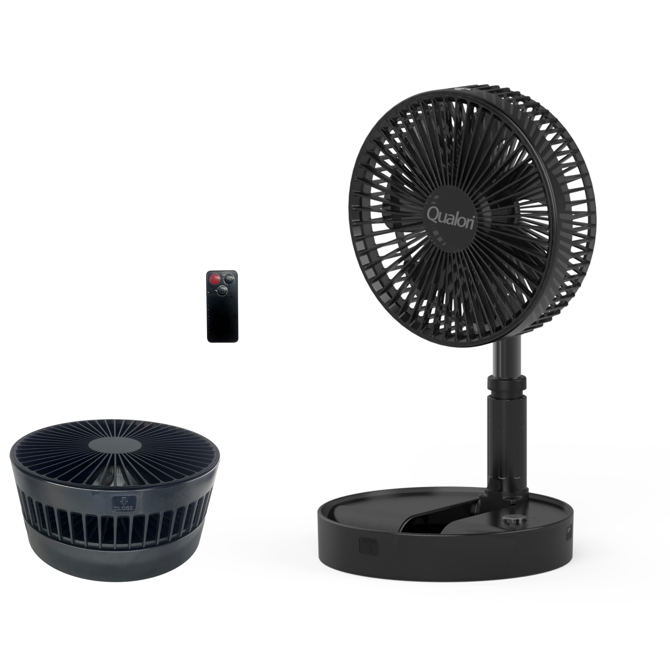 Amazon.com: Foldable Fan for Bedroom, Super Quiet Portable Fan ...