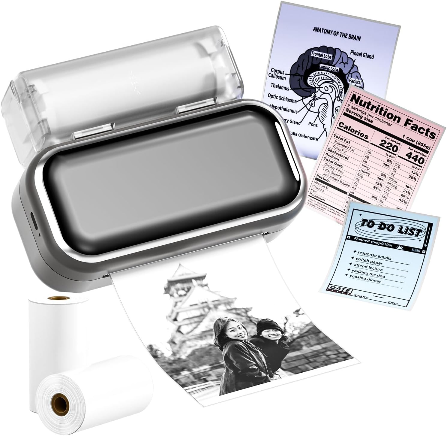 Amazon.com: Itari Mini Sticker printer-M03 Sticker Maker Machine, Small ...