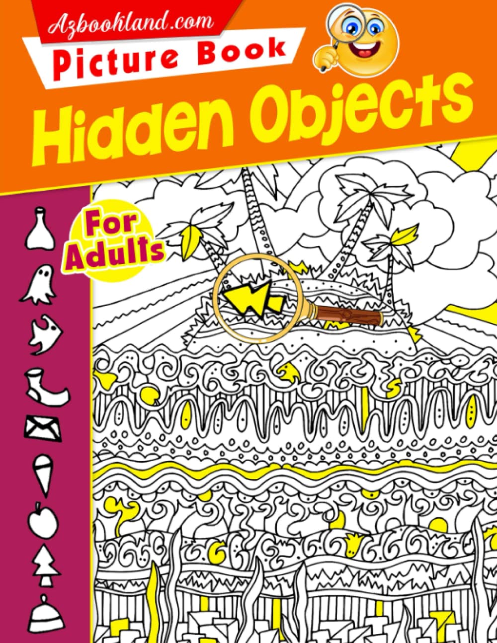 Hidden Objects Picture Book For Adults: Seek and Find Puzzles Game with ...