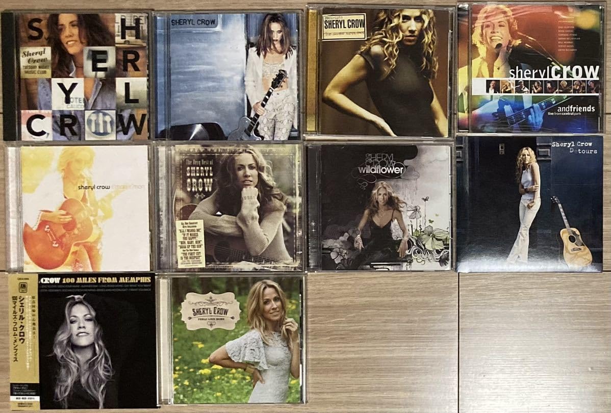 Amazon.co.jp: シェリル・クロウ SHERYL CROW CD 10枚セット 美品 特価 込みシェリル・クロウ SHERYL ...