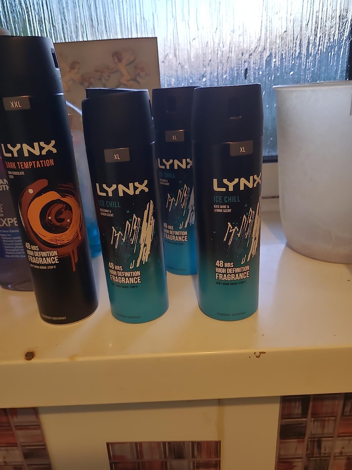 3 Pack of Lynx 48H Fresh Ice Chill with Frozen Mint and Lemon Deodorant ...
