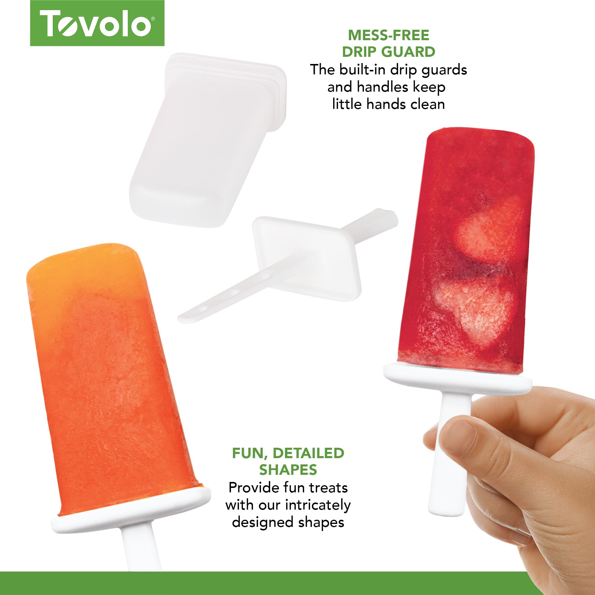 Snapklik.com : Tovolo Silicone Modern Popsicle Molds