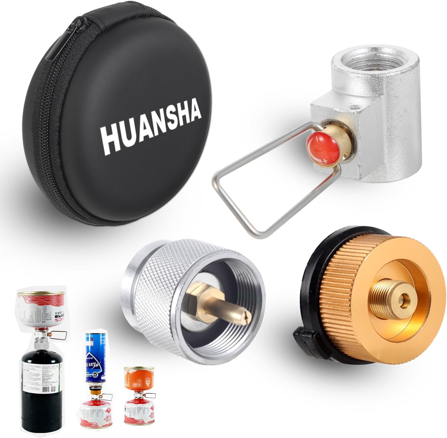 Amazon.com: Camping Gas Stove Adapter Converter Easy Clic Canister to ...