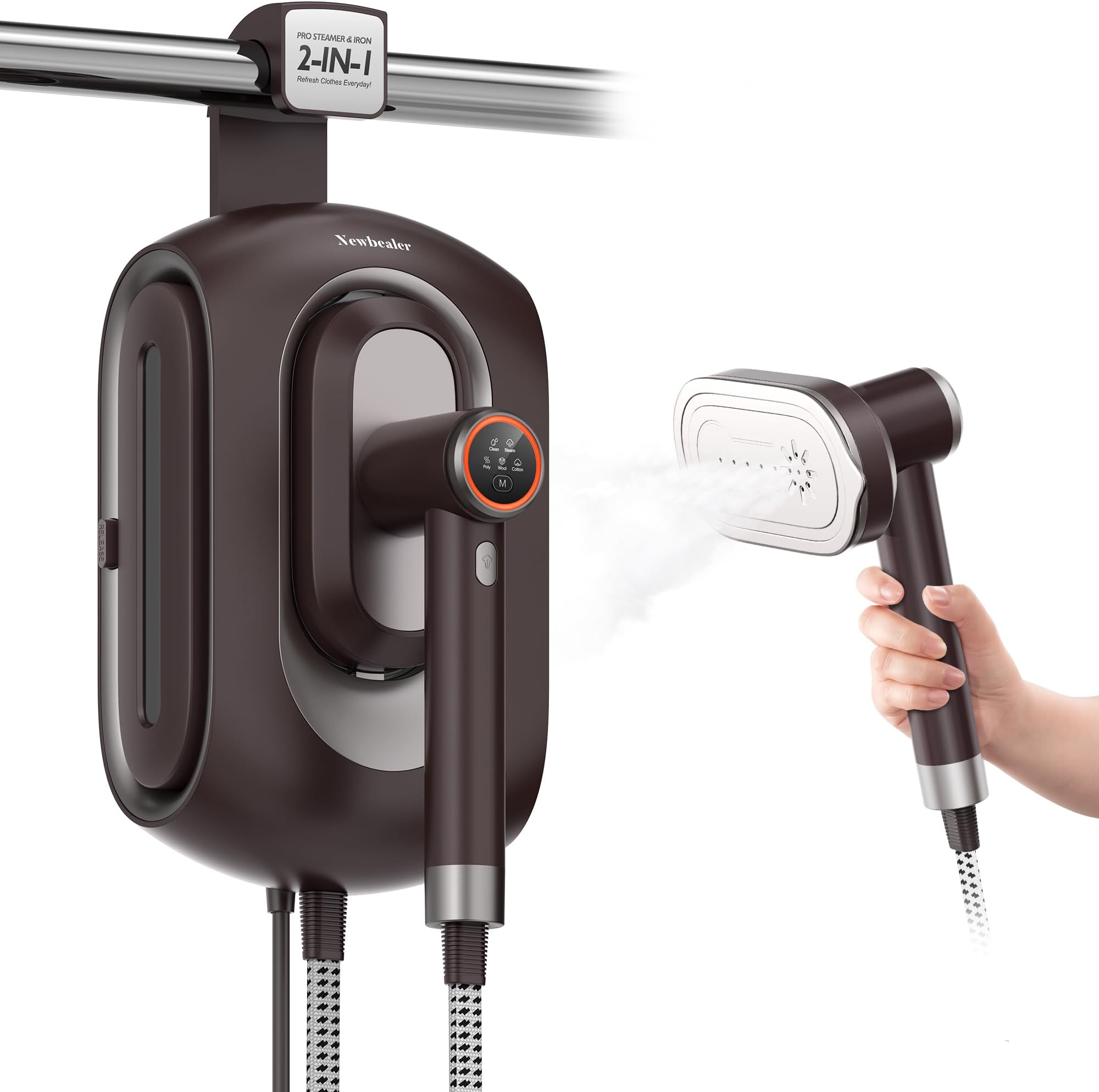 Amazon.com: Neakasa Magic 1 Vacuum Steamer, Handheld Travel Garment ...