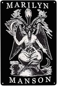 Amazon.com: MaryAPerez 8 X 12 Inches Metal Tin Sign Marilyn Singer ...