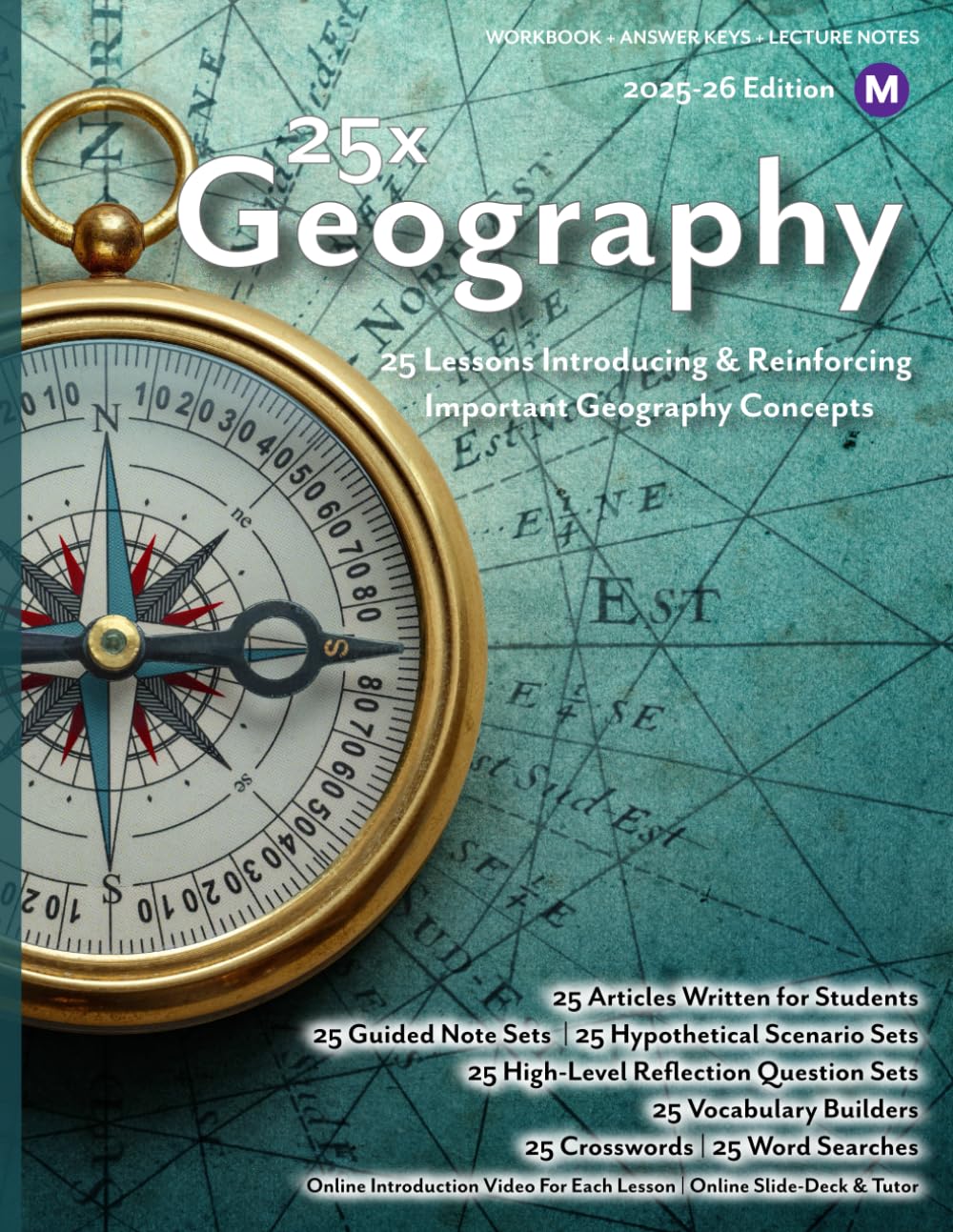 25x: Geography - 25 Lessons Introducing and Reinforcing Important ...