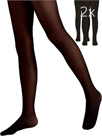 Conte Elegant Girls' Princess Chic Children's Tights (Pack of 2 ...