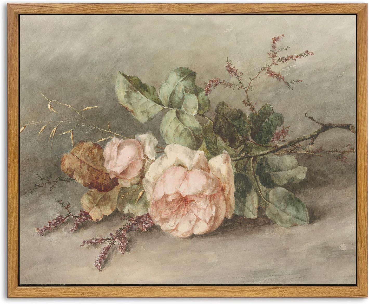 Amazon.com: KBKBART Vintage Wall Decor Prints, Retro Still Life Flower ...