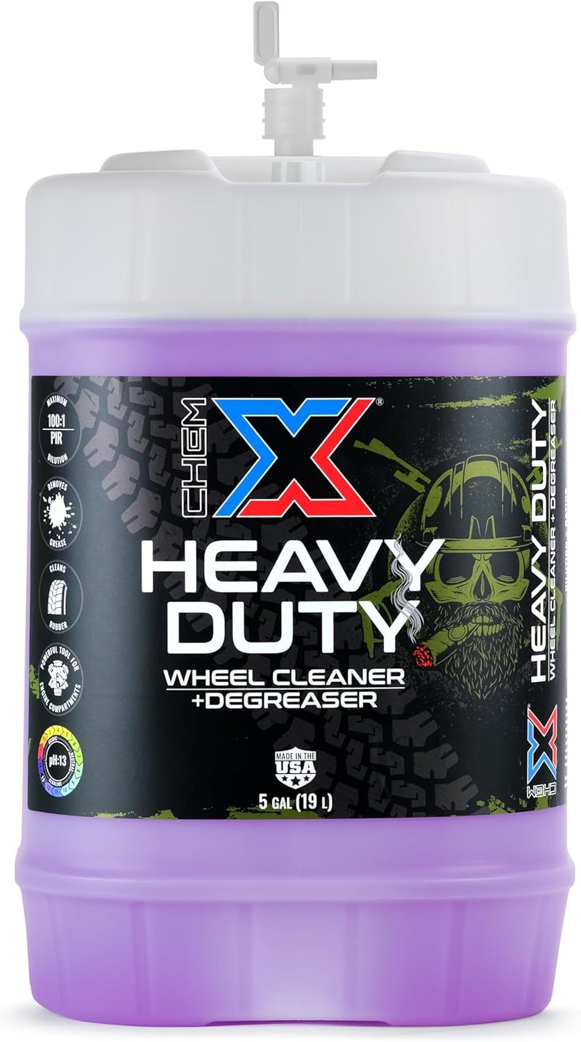 Amazon.com: Chem-X Heavy Duty: Wheel Cleaner + Degreaser (5 Gallon Pail ...
