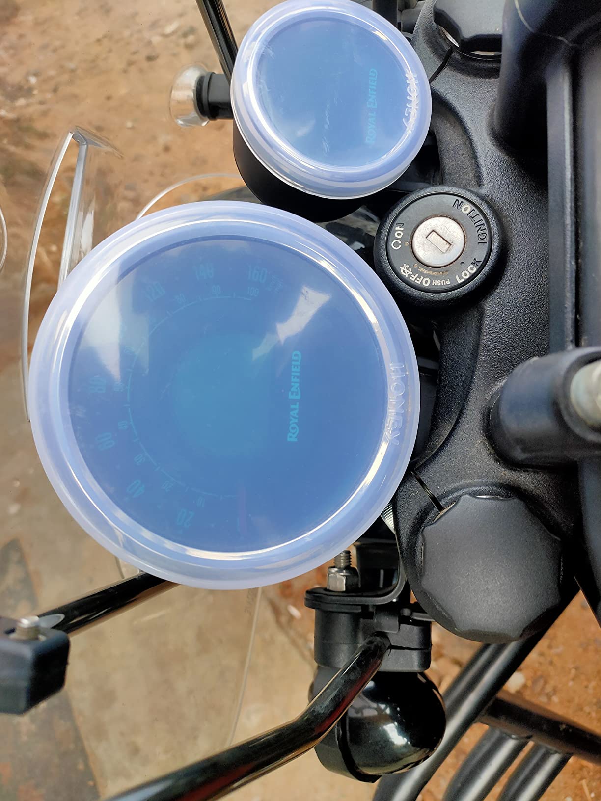 Dhe Best Bike Dashboard Screen Protector Speedometer Cover/Cap and ...