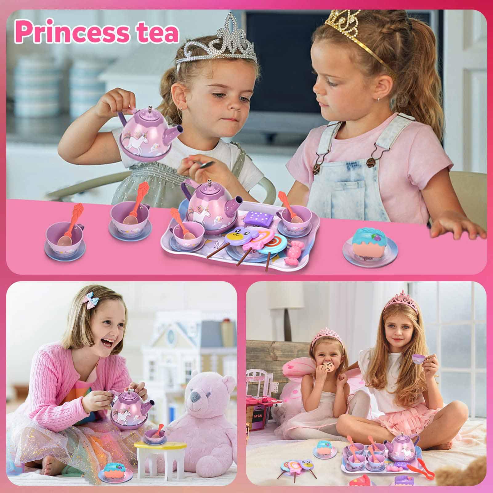 Snapklik.com : Lajeje Unicorn Toys Tea Party Set For Little Girls ...