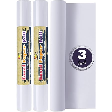 Art Street® Art Paper Roll, 18" x 75', White + Free Shipping