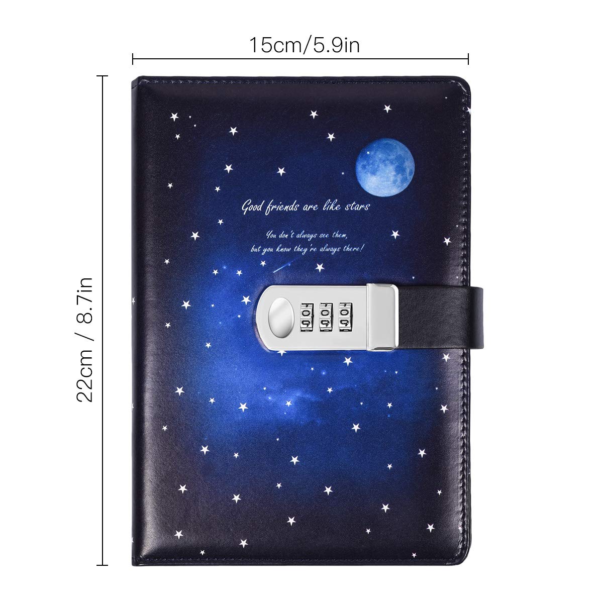 Locking Journal Digital Password Journal With Lock Retro Privacy Diary ...