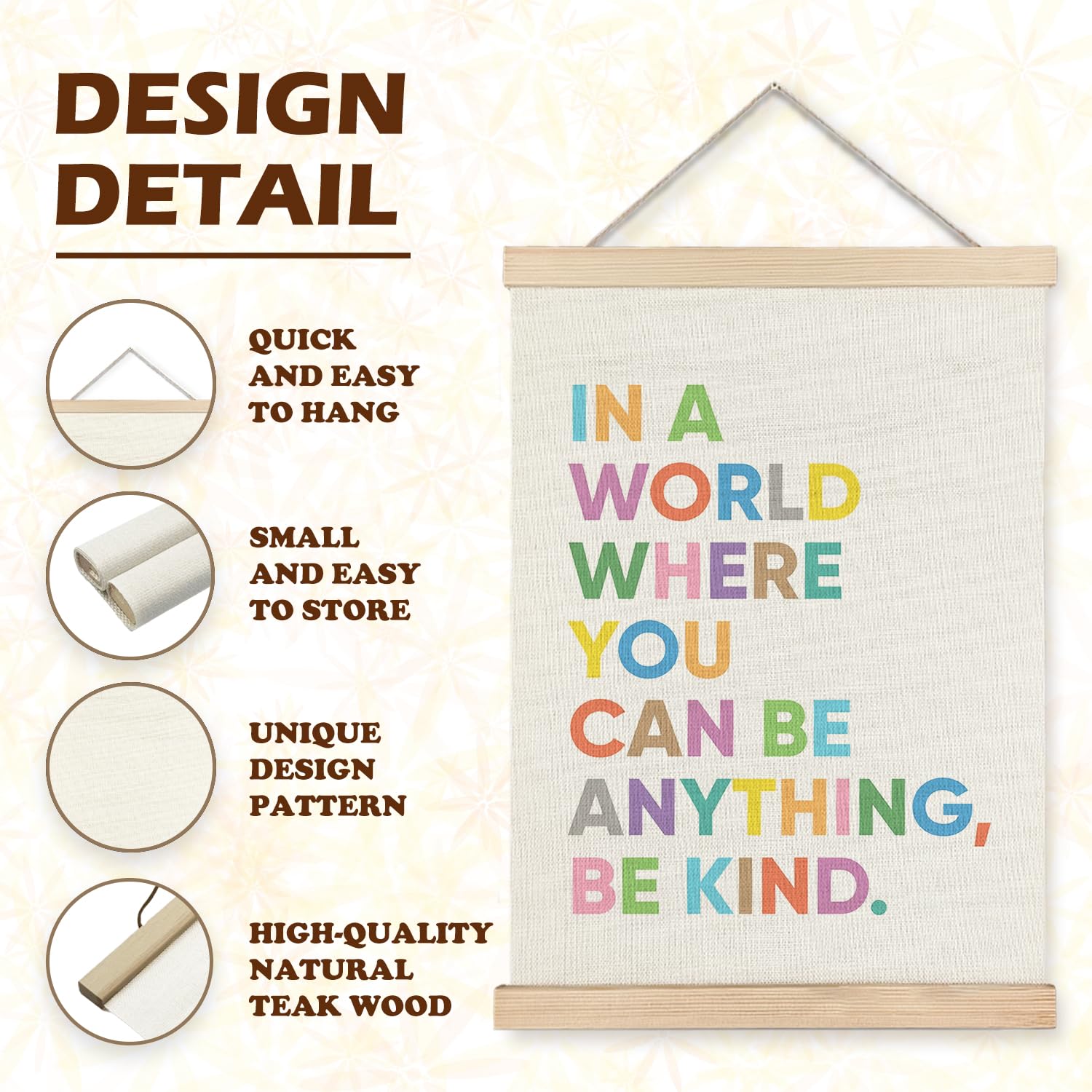 Snapklik.com : Be Kind Poster, In A World You Can Be Anything Be Kind ...