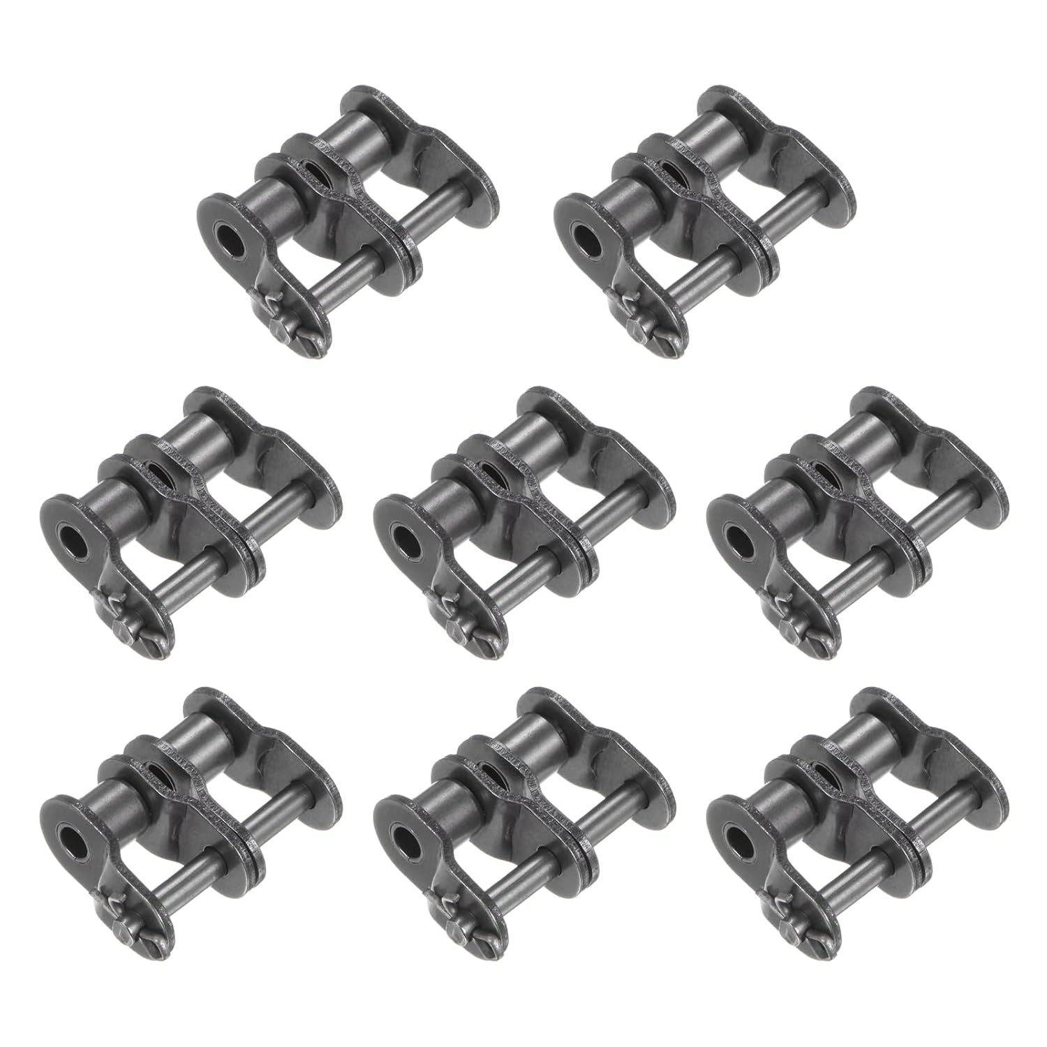 Amazon.com: uxcell 8Pcs #40-2/08A-2 Double Chain Offset Half Link ...