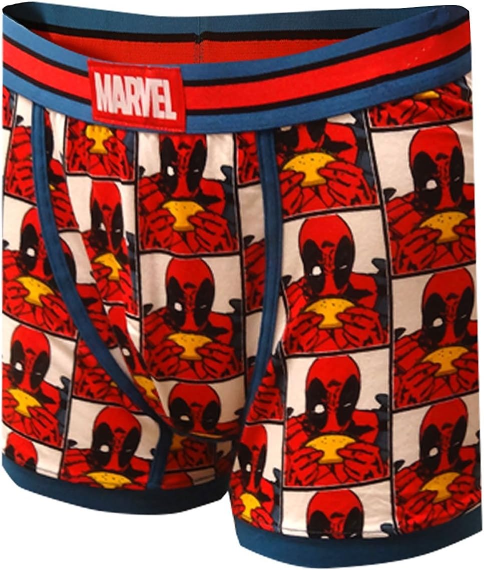 Marvel Comics Deadpool Boxer Briefs for Men at Amazon Men’s Clothing store