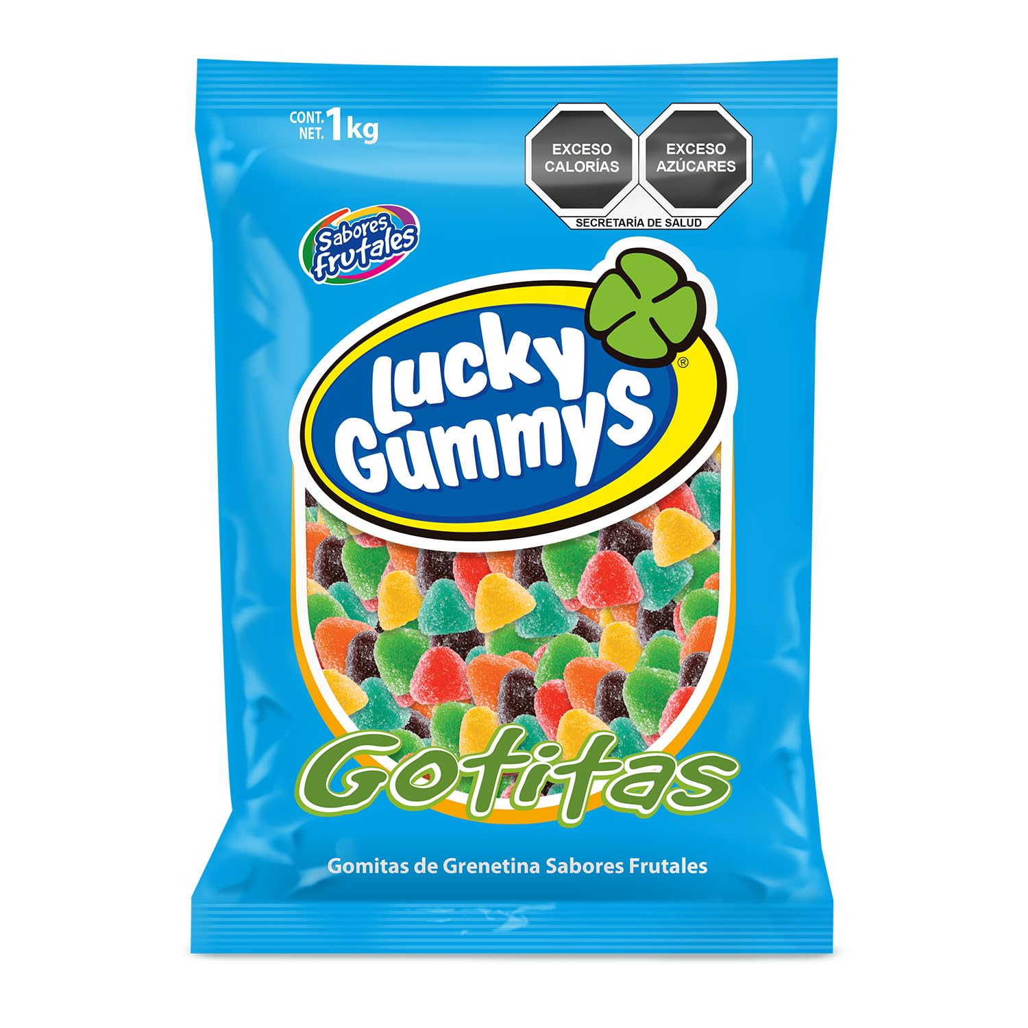 LUCKY GUMMYS GOTITAS | Gomitas de Grenetina | 6 Sabores Frutales ...