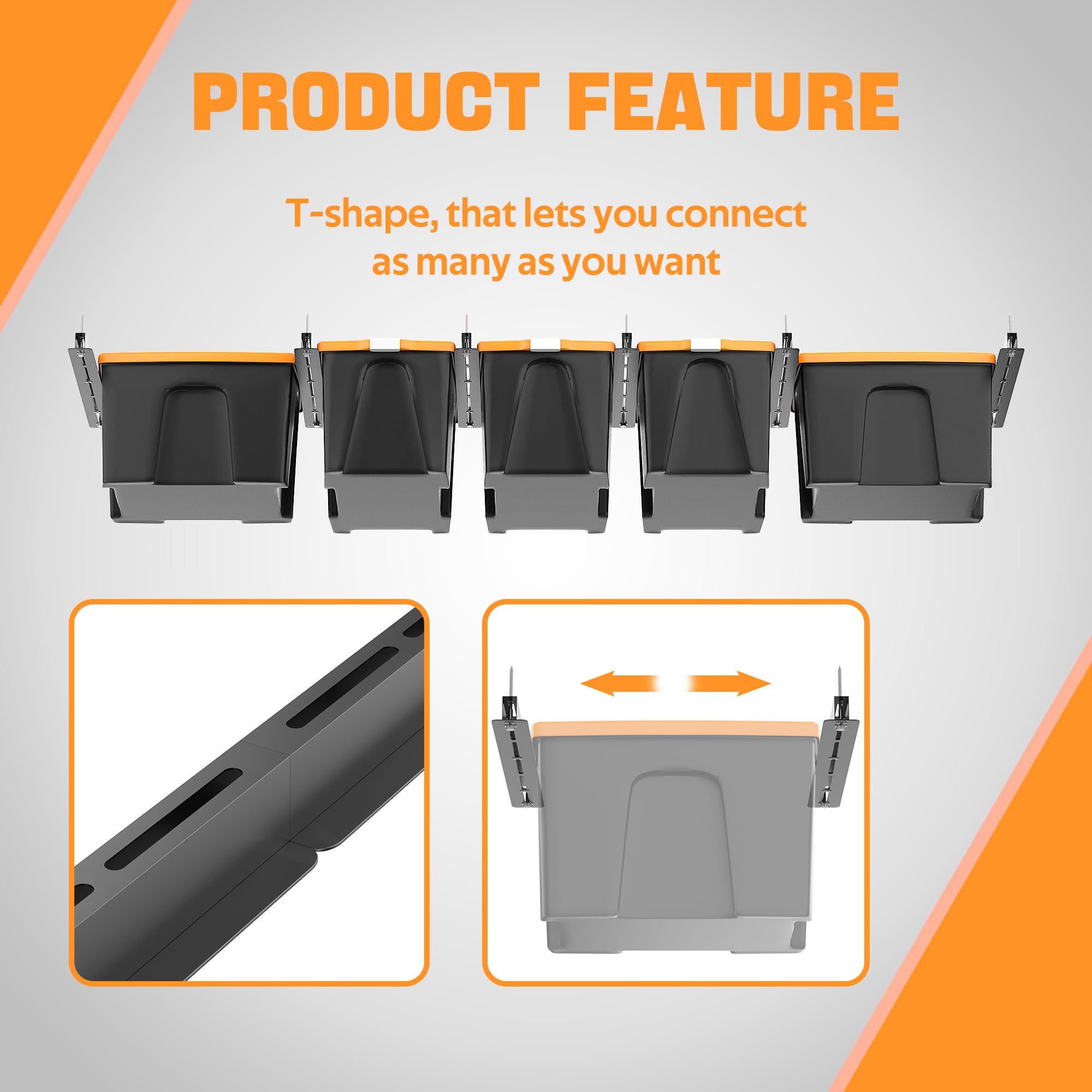 Snapklik.com : Overhead Garage Storage Rack, Heavy Duty Ceiling Storage ...