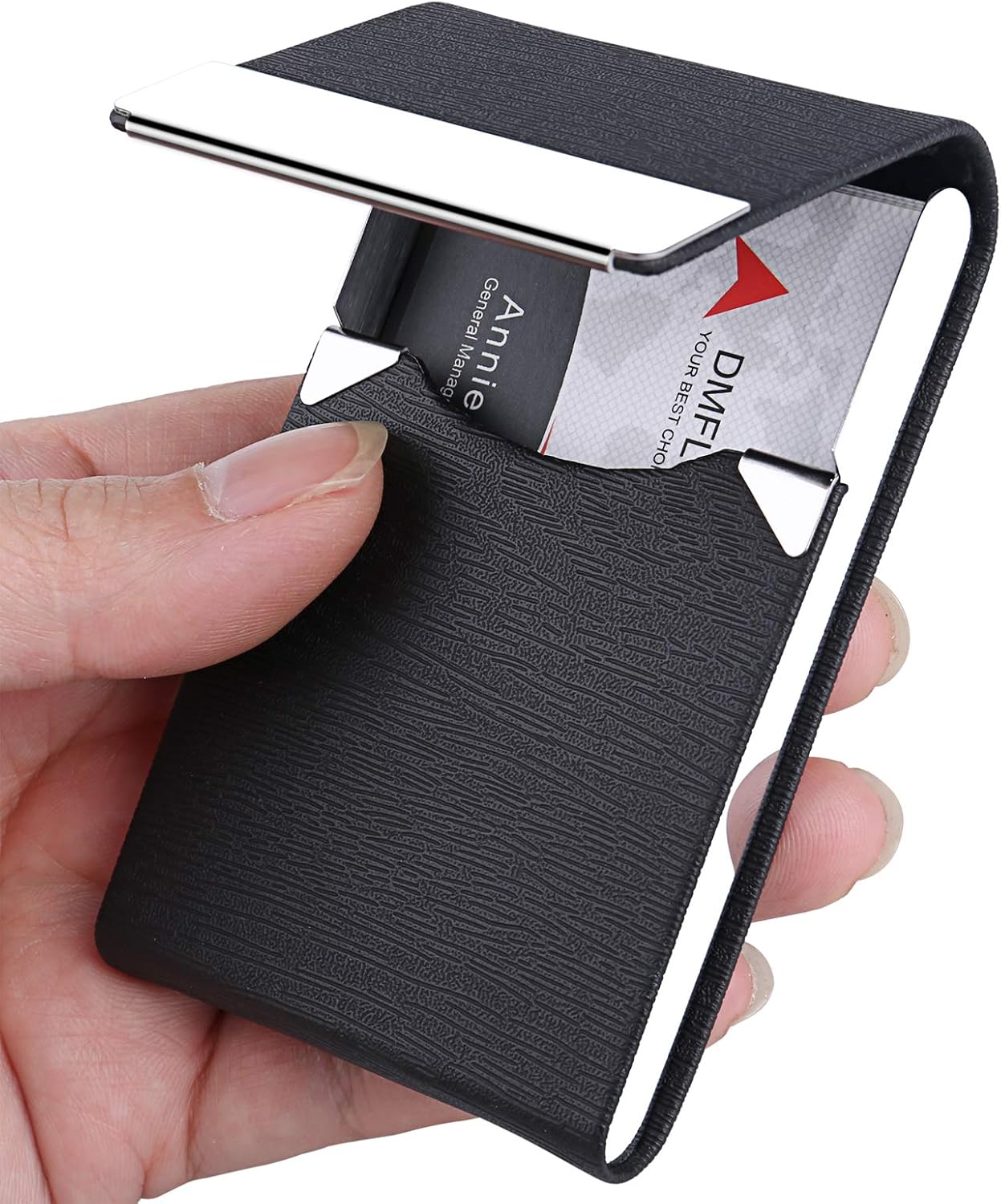 Amazon.com : DMFLY Business Card Holder, Business Card Case, Business ...