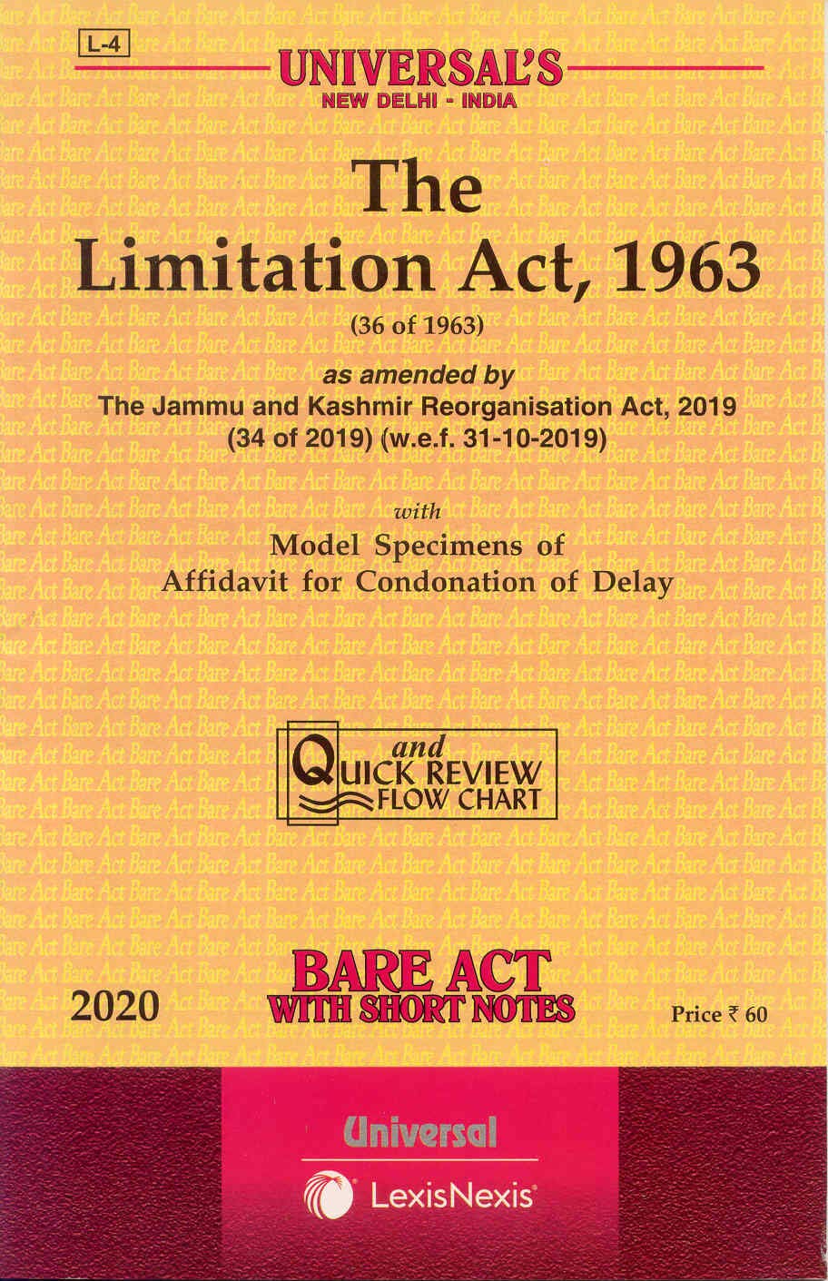 Buy The Limitation Act, 1963 - Bare Act with Short Notes [Paperback ...