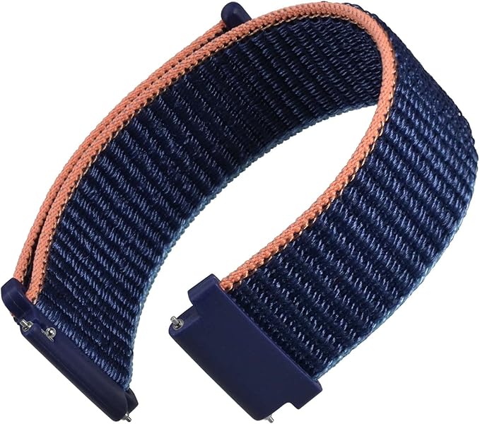 Amazon.com: WOCCI 22mm Adjustable Nylon Watch Band, Quick Release Sport ...