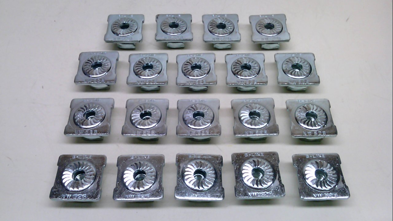 Cooper B-Line Nw528 Zn - Pack of 19 - Nut Washer, Size: 3/8", Nw528 Zn ...