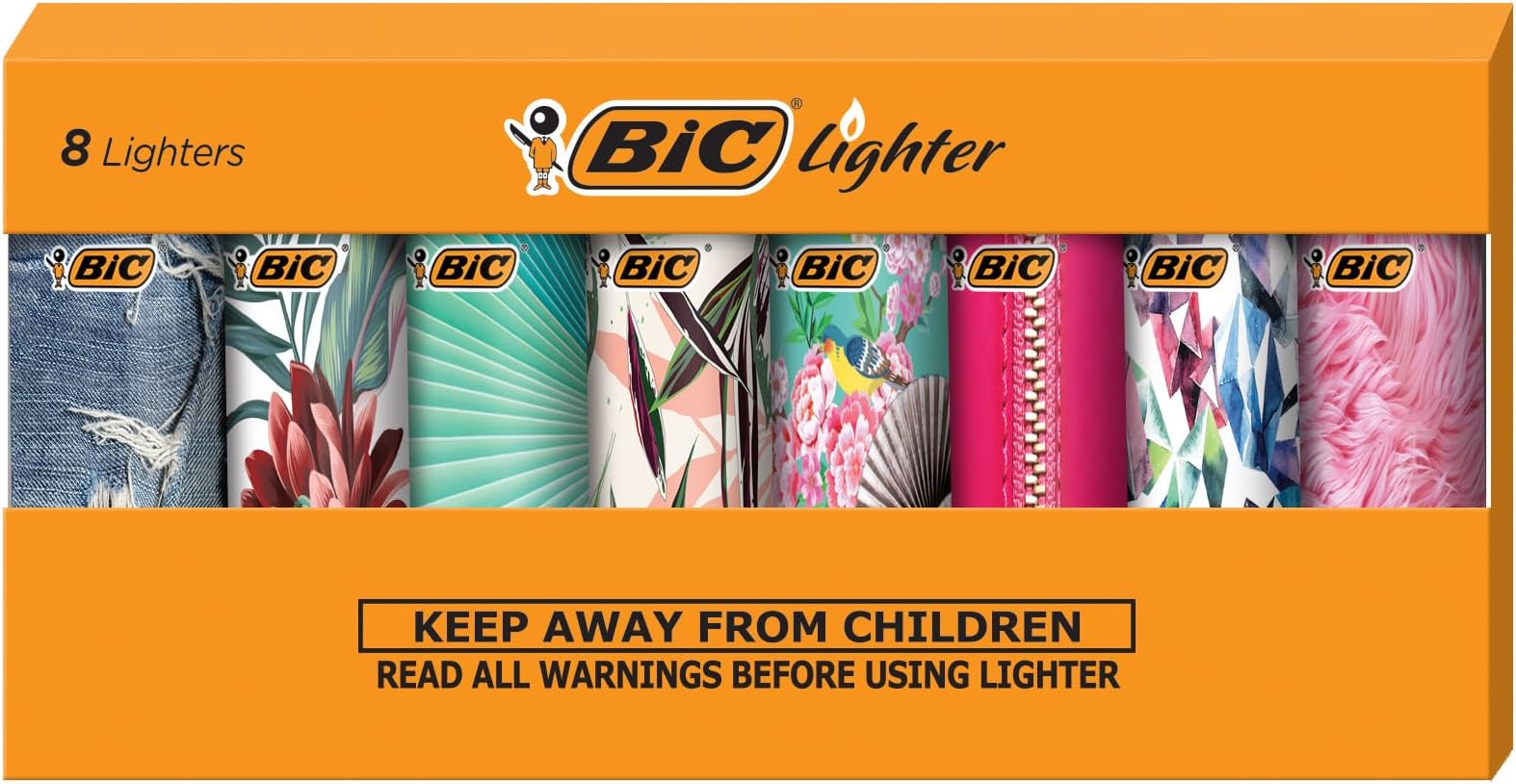 Amazon.com: BIC Mini Pocket Lighter, Classic Collection, Assorted ...