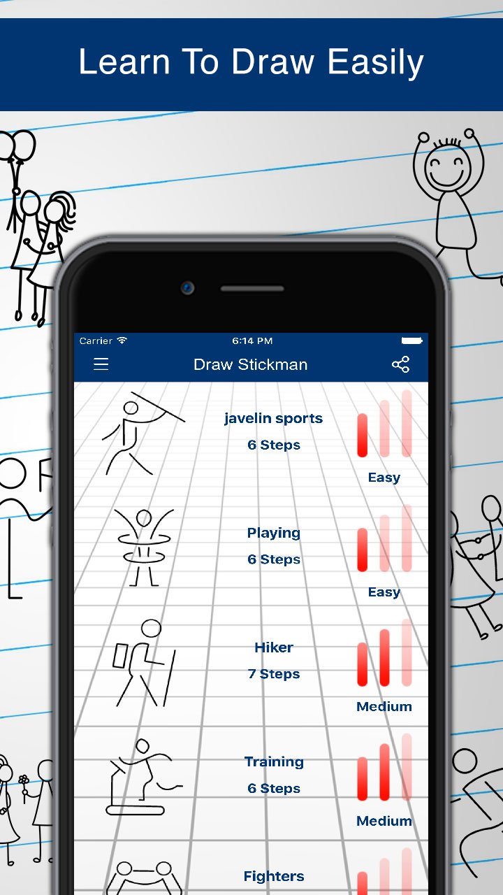 How to Draw a Stickman - App on Amazon Appstore