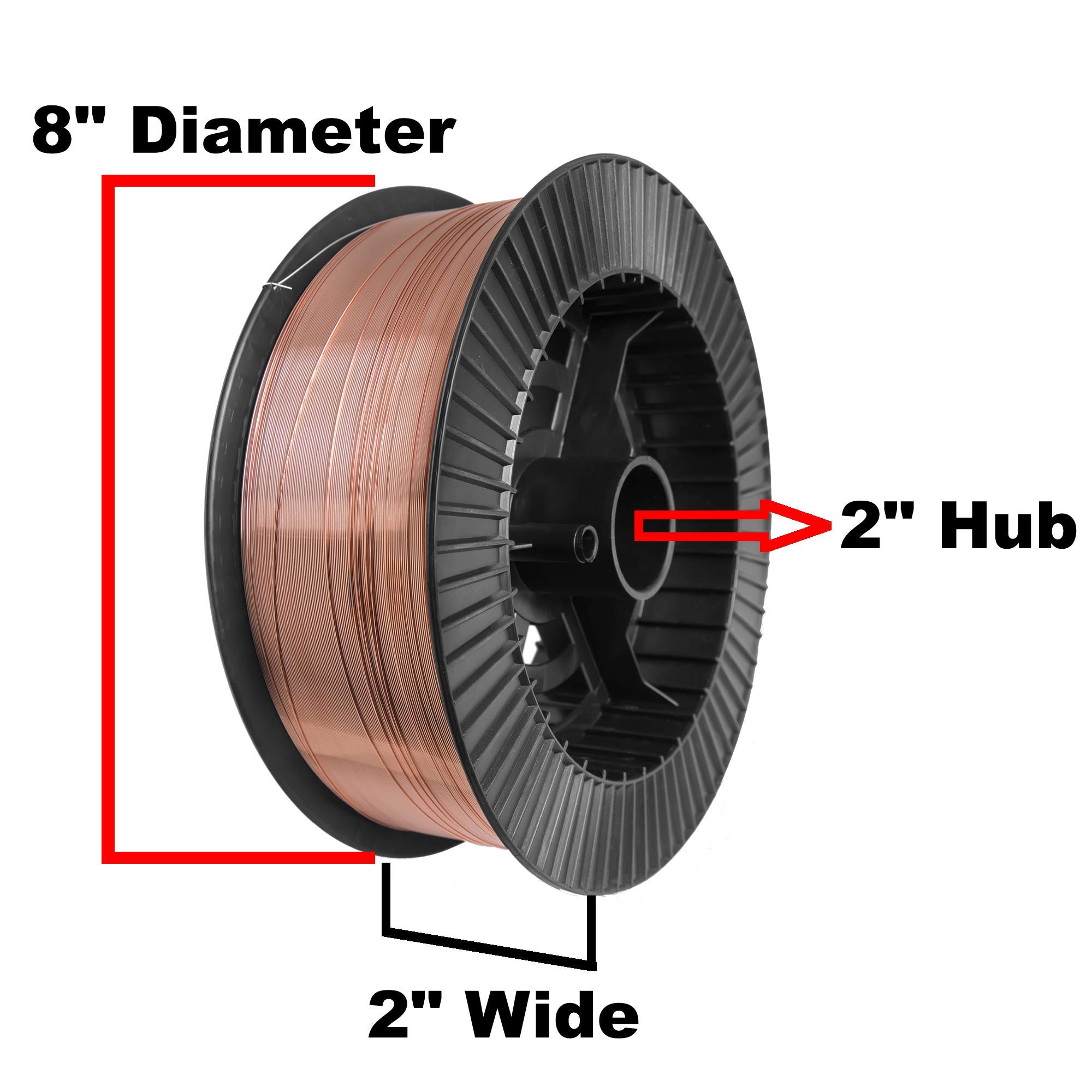 Buy PGN Solid MIG Welding Wire - ER70S-6-0.035 Inch, 11 Pound Spool ...